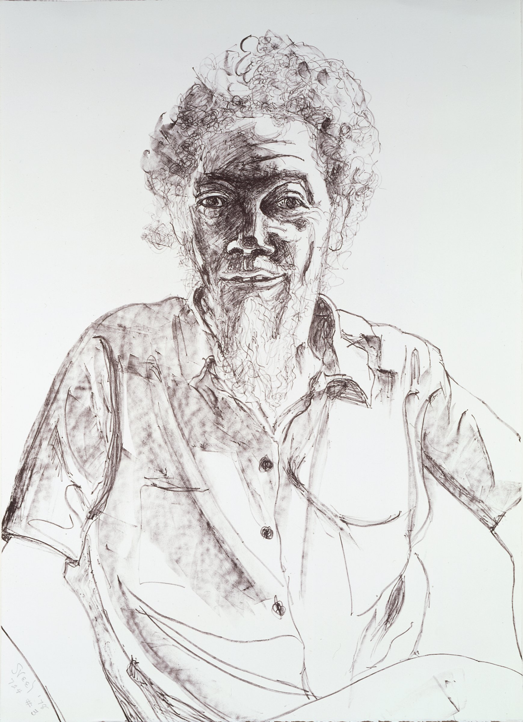 Portrait of Benny Andrews - High Museum of Art